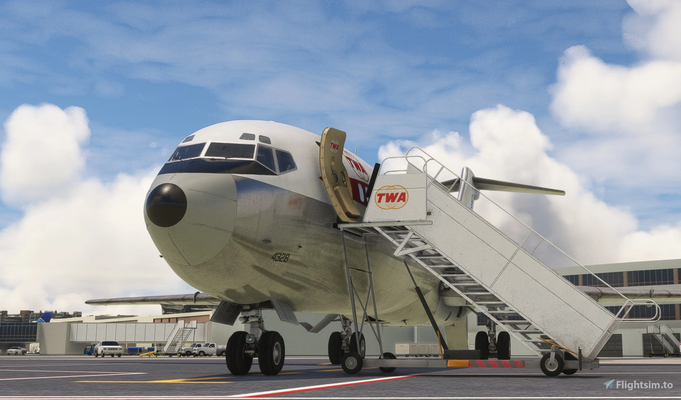 TWA - StarStream - N54328 w/cabin for Microsoft Flight Simulator | MSFS
