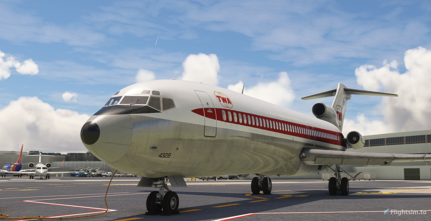 TWA - StarStream - N54328 w/cabin for Microsoft Flight Simulator | MSFS