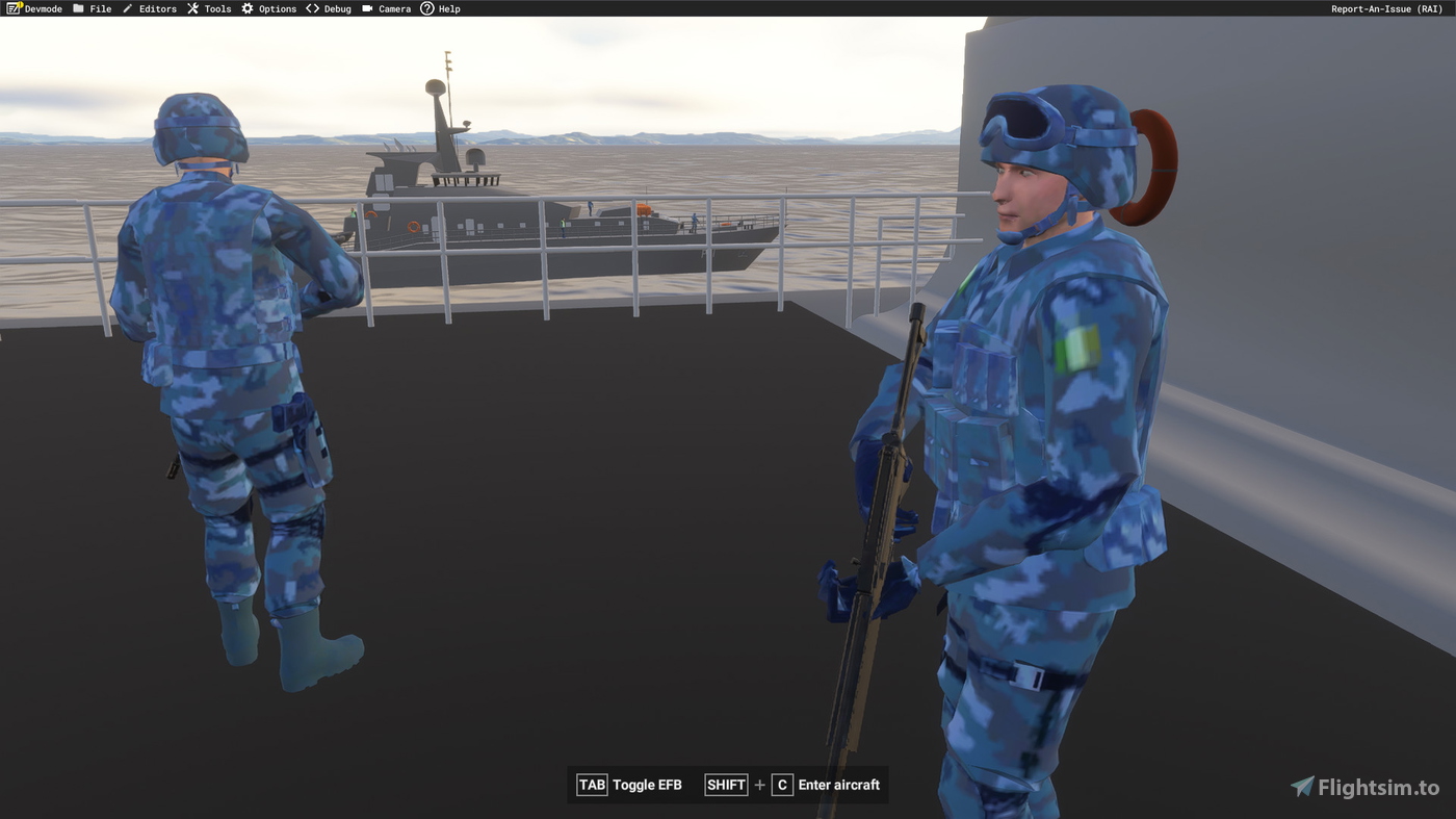 UK & Irish Naval Fleet – Static Ships Pack (MSFS 2024) 对于 Microsoft ...