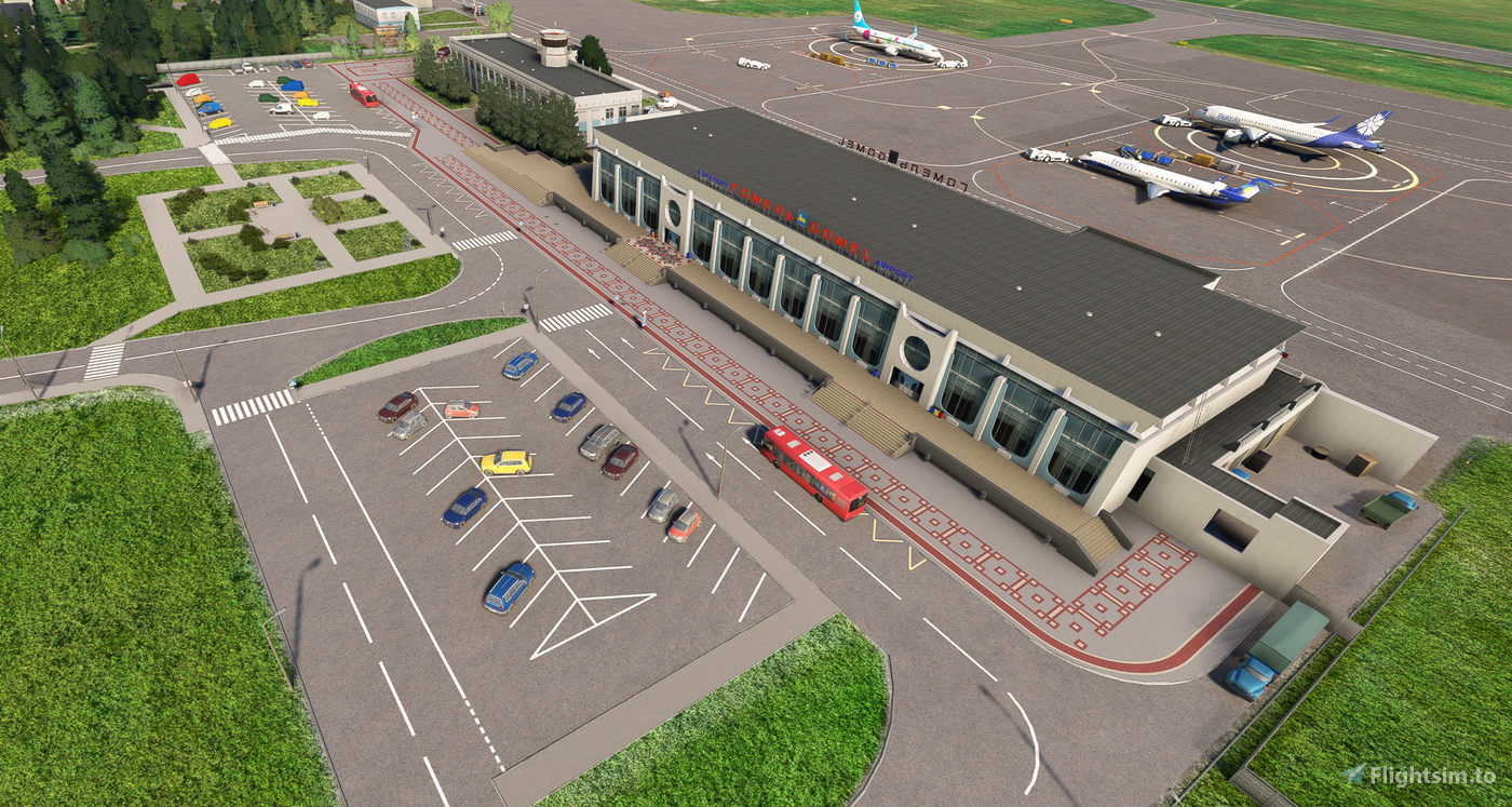 UMGG - Gomel Airport for Microsoft Flight Simulator | MSFS