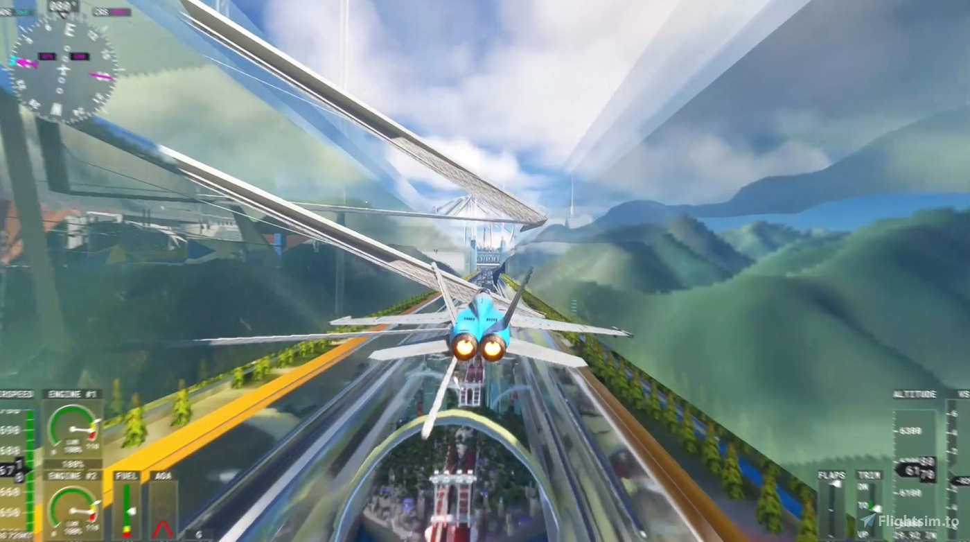 Under Sea Military Base for Microsoft Flight Simulator | MSFS