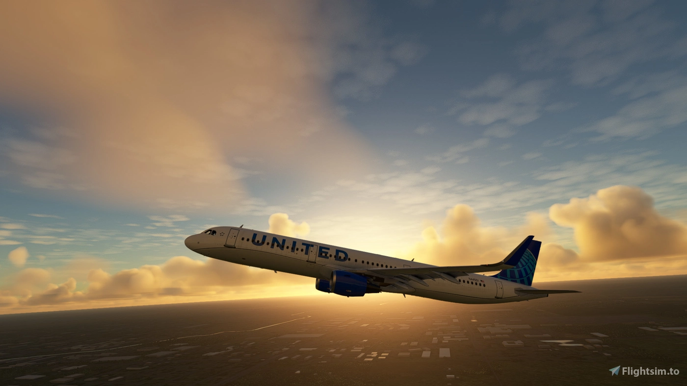 United Airlines | FSLABS A321ceo | CFM/SL | (N44501) for Microsoft ...