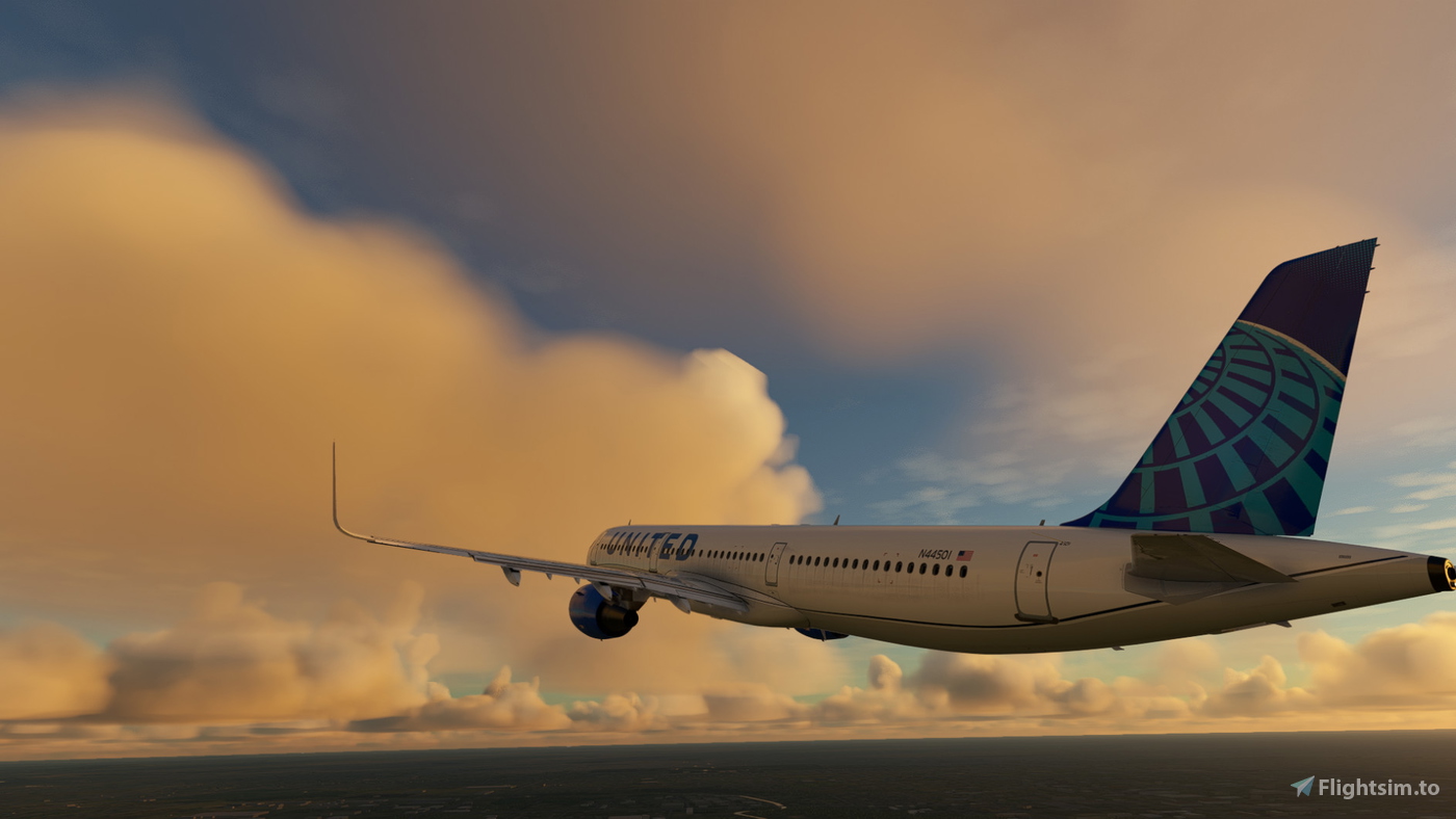 United Airlines | FSLABS A321ceo | CFM/SL | (N44501) for Microsoft ...