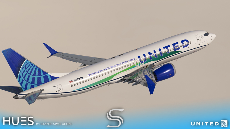United Airlines Livery Pack | iFly 737 MAX 8 | 4K for Microsoft Flight ...