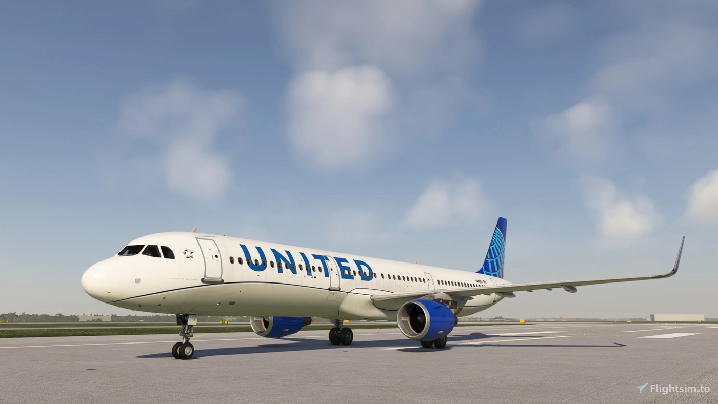United Airlines | FSLABS A321ceo | CFM/SL | (N44501) for Microsoft ...