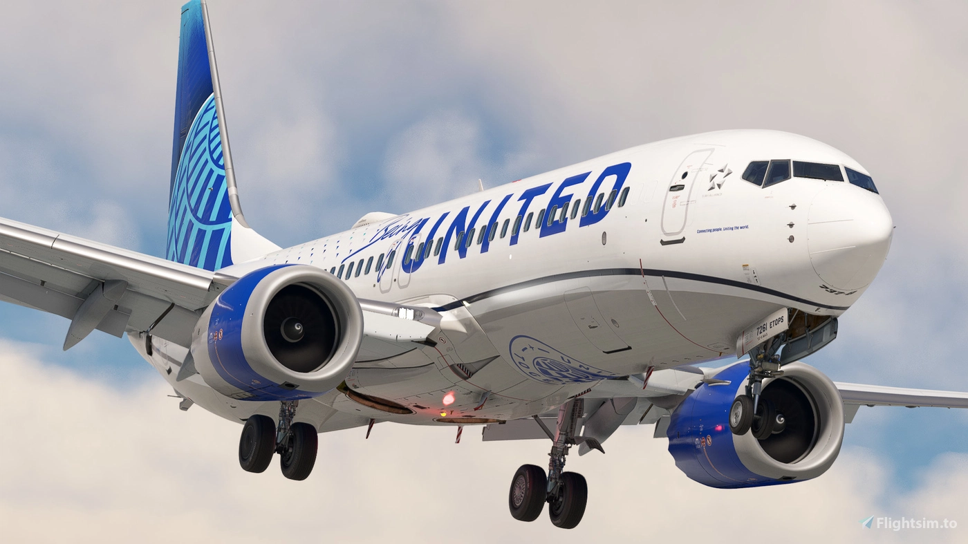 United Airlines [Pack] w/Cabin | iFly 737 MAX 8 for Microsoft Flight ...