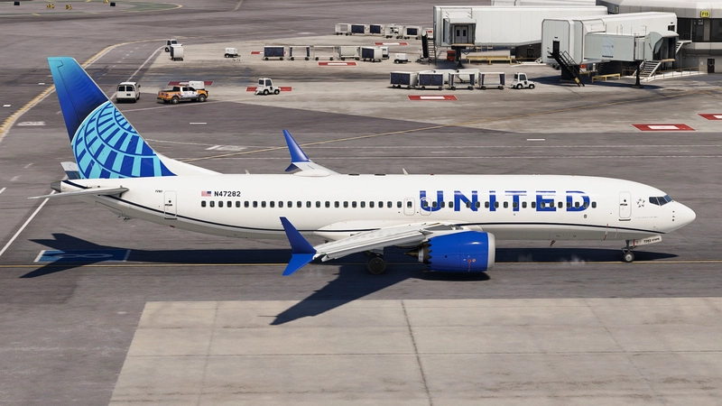 United Airlines [Pack] w/Cabin | iFly 737 MAX 8 for Microsoft Flight ...