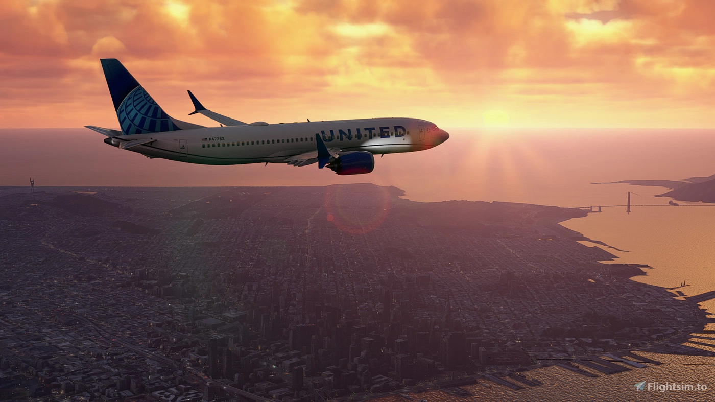 United Airlines [Pack] w/Cabin | iFly 737 MAX 8 for Microsoft Flight ...