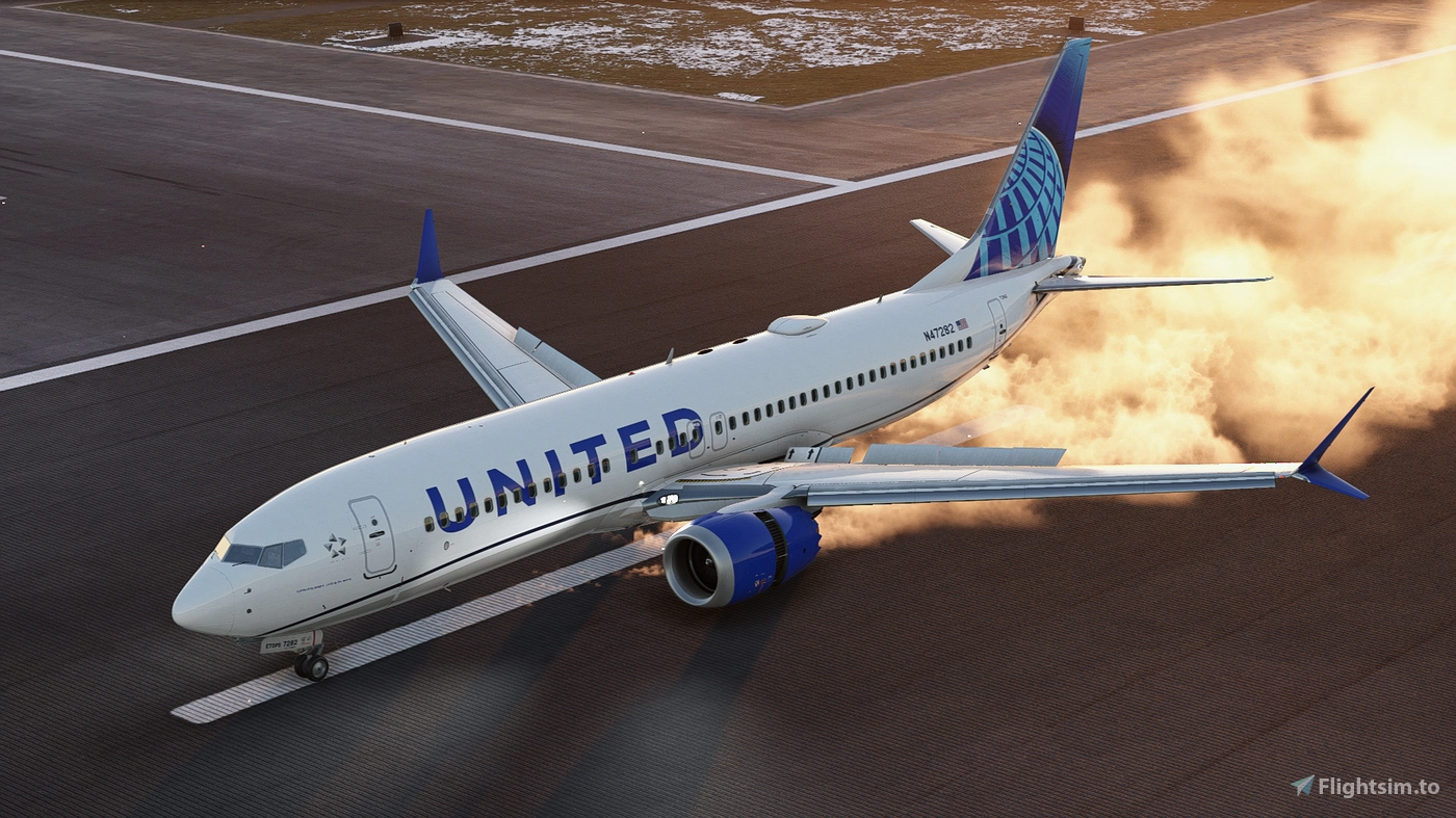 United Airlines [Pack] w/Cabin | iFly 737 MAX 8 for Microsoft Flight ...