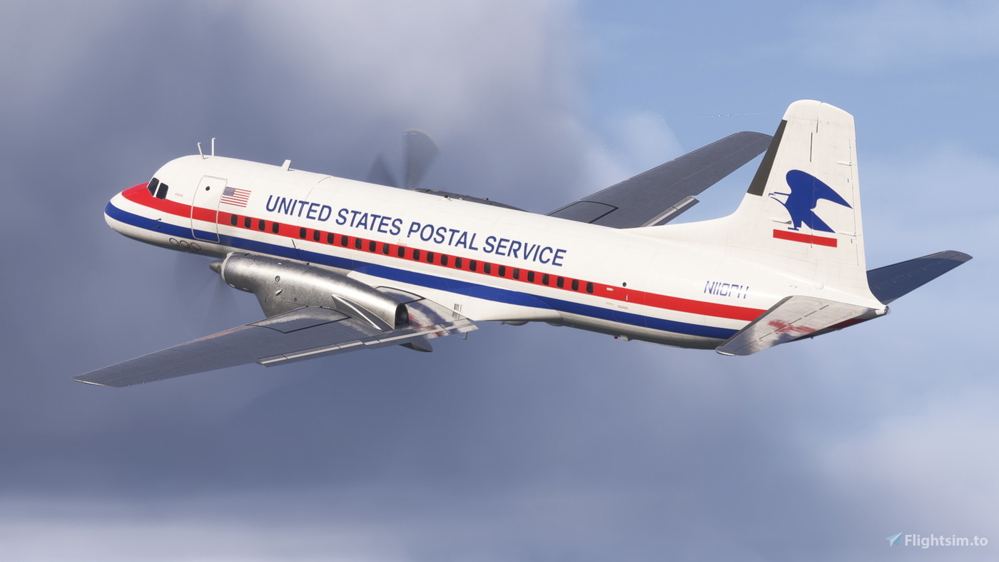 United States Postal Service | N110PH | YS-11 for Microsoft Flight ...