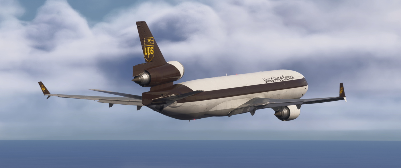 UPS - Retro - N250UP - TFDI MD11 v2.0 за Microsoft Flight Simulator | MSFS