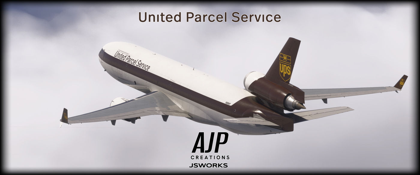 UPS - Retro - N250UP - TFDI MD11 v2.0 за Microsoft Flight Simulator | MSFS