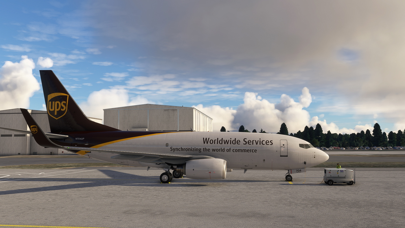 UPS Cargo PMDG 737-700BDSF (2 Pack) pour Microsoft Flight Simulator | MSFS