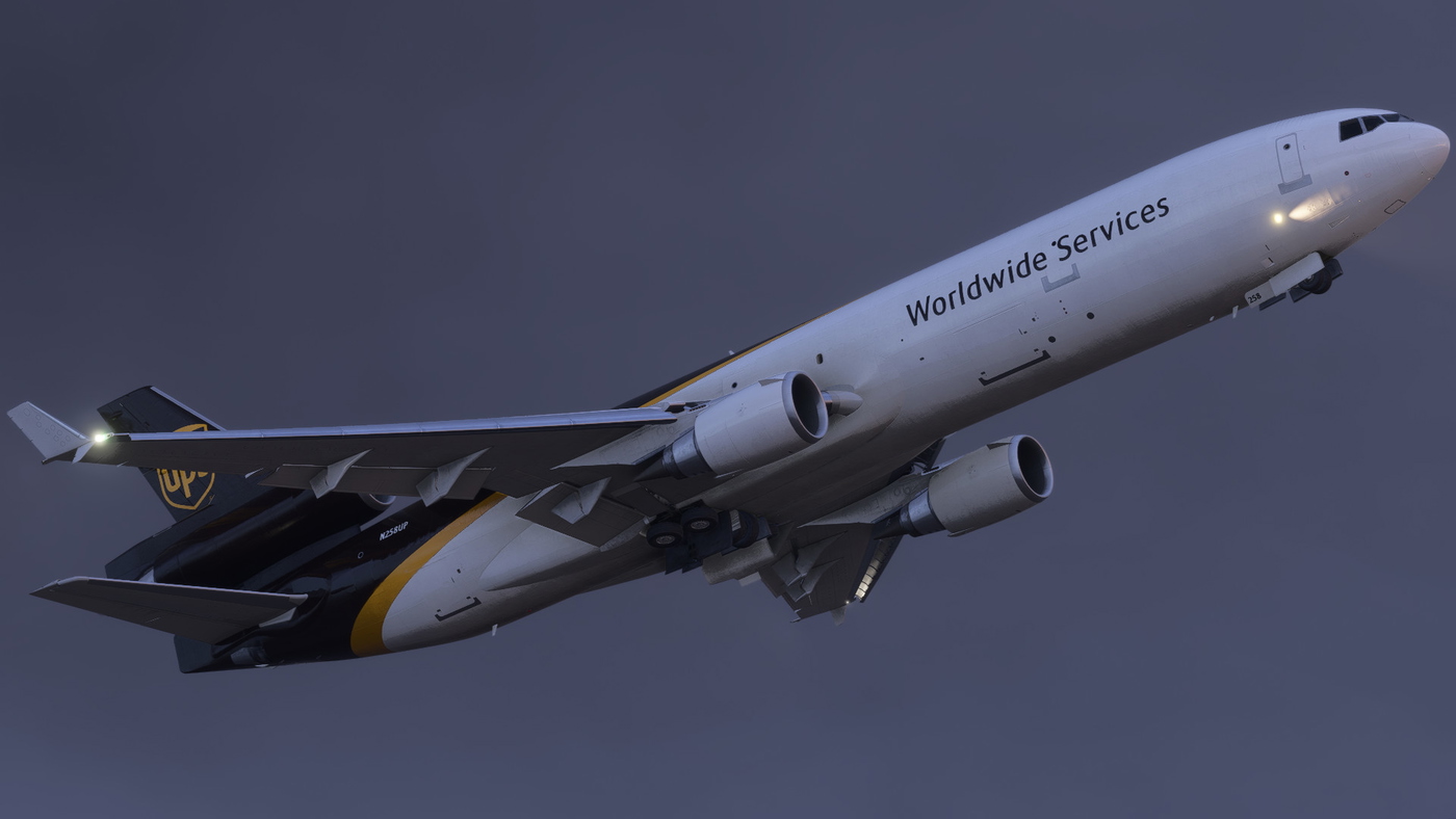 UPS [Pack] - TFDI MD11 за Microsoft Flight Simulator | MSFS