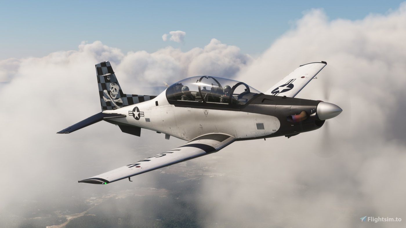US Air Force T-6A 14th FTW FAIP for Microsoft Flight Simulator | MSFS