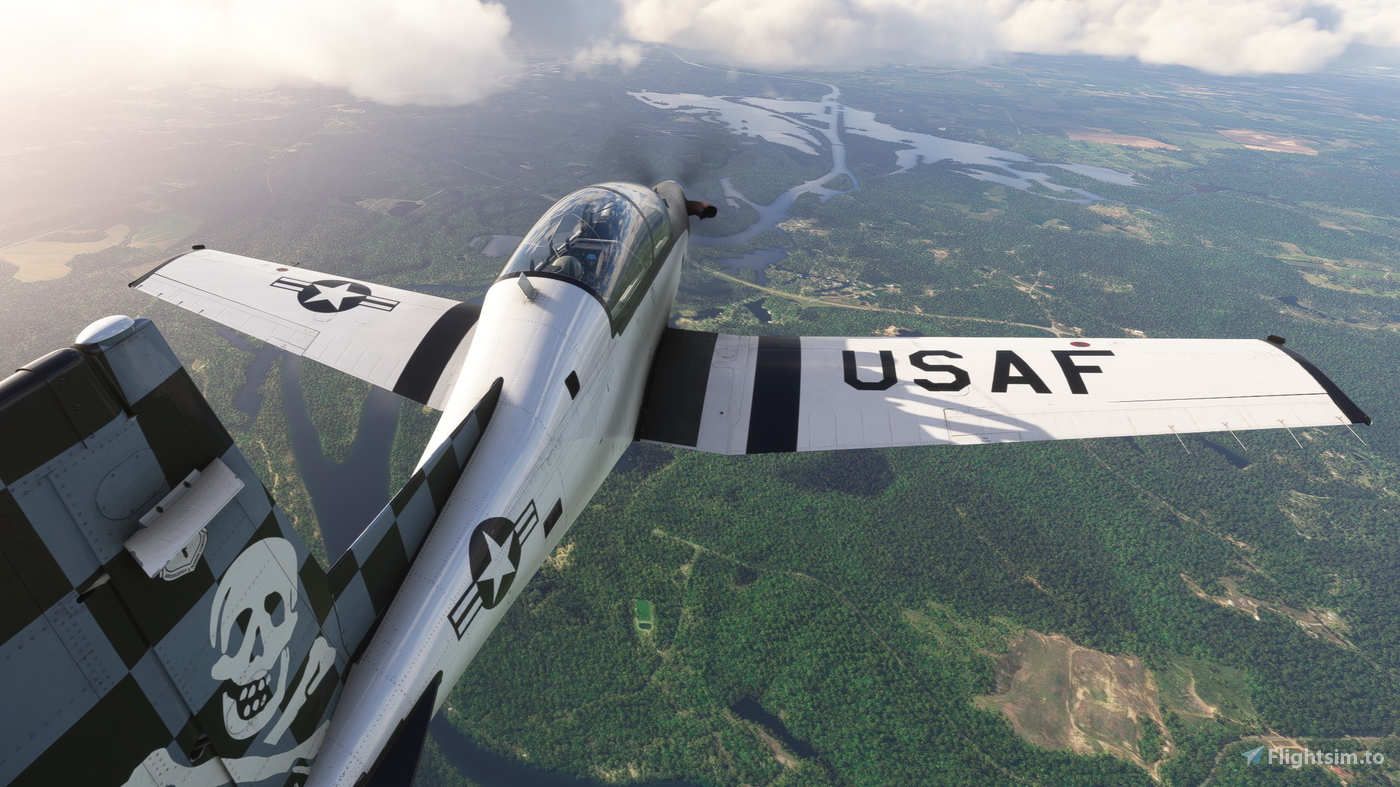 US Air Force T-6A 14th FTW FAIP for Microsoft Flight Simulator | MSFS