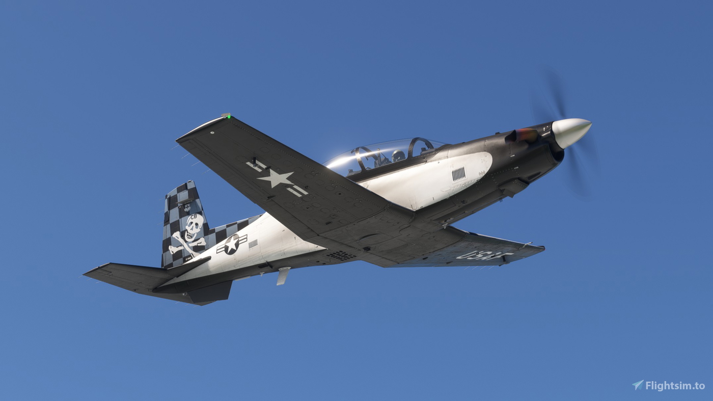 US Air Force T-6A 14th FTW FAIP for Microsoft Flight Simulator | MSFS