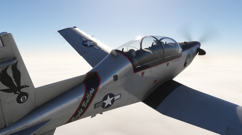 US Air Force T-6A 8th FTS Heritage for Microsoft Flight Simulator | MSFS