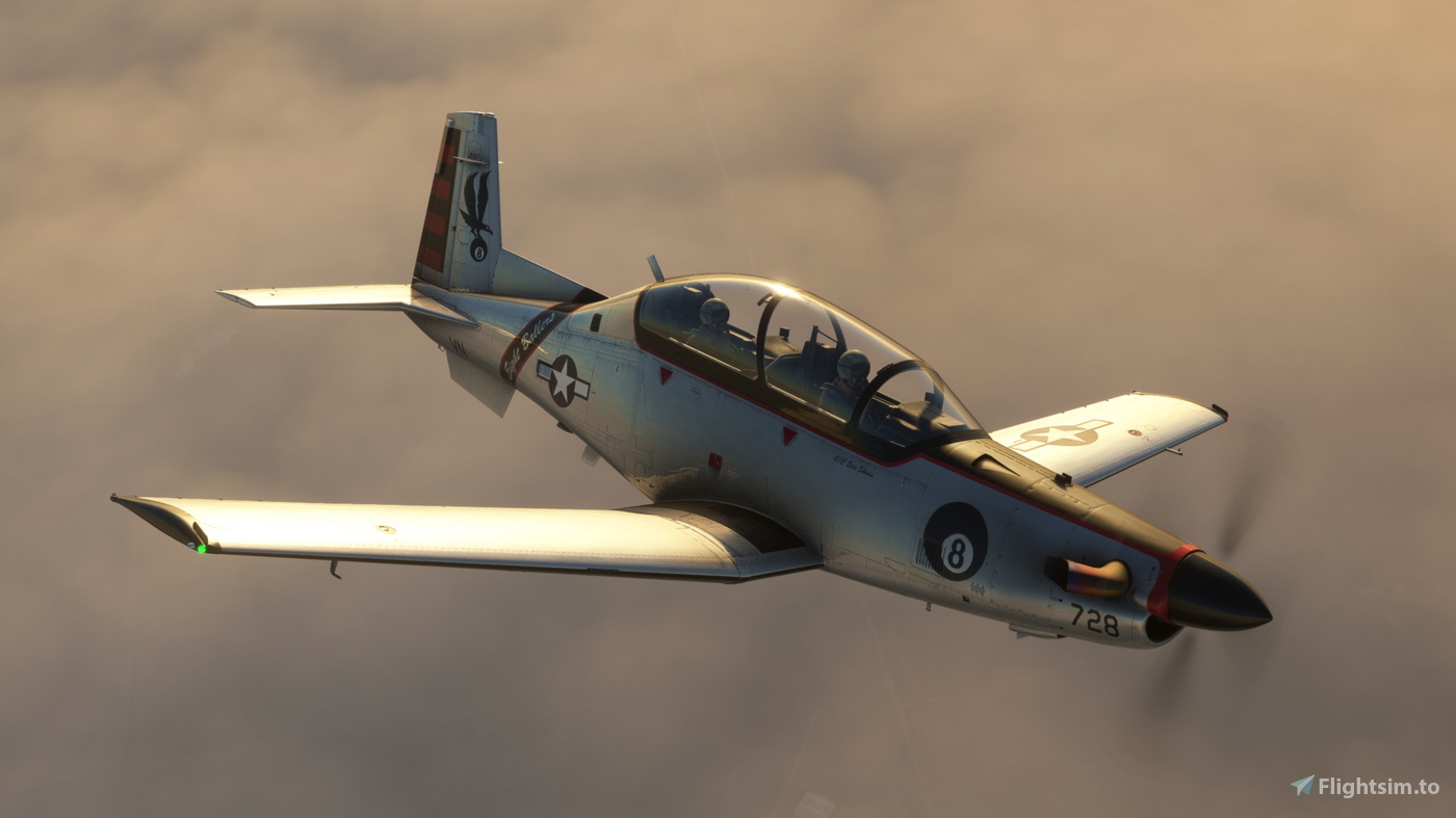 US Air Force T-6A 8th FTS Heritage for Microsoft Flight Simulator | MSFS
