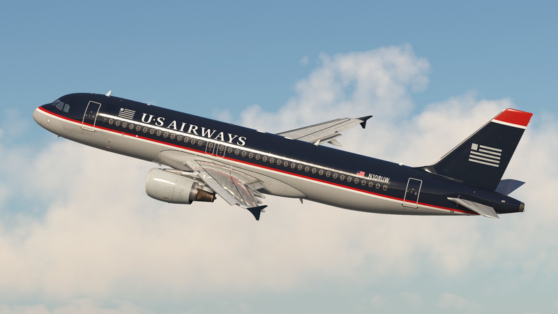 US Airways 'Classic' | Pack | w/Cabin | Fenix A320 V2 (8K + 4K) for ...