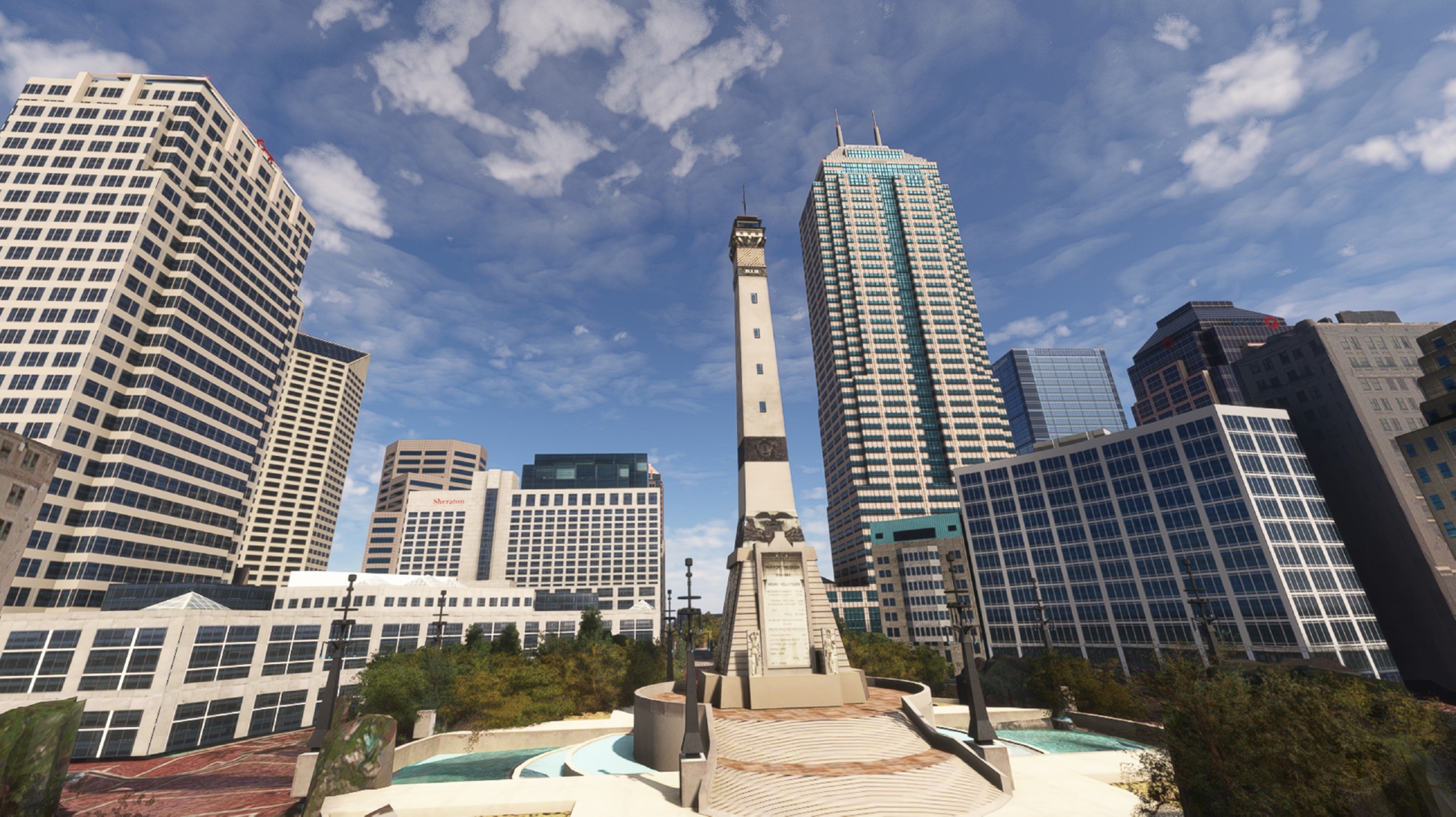 SamScene3D - USA Modern Cities Vol. 4 for Microsoft Flight Simulator | MSFS