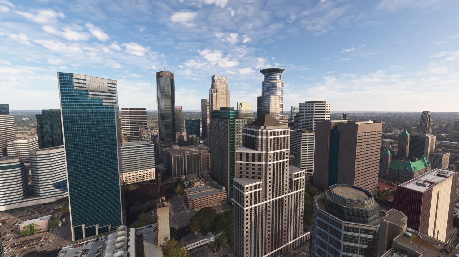 SamScene3D - USA Modern Cities Vol. 4 for Microsoft Flight Simulator | MSFS