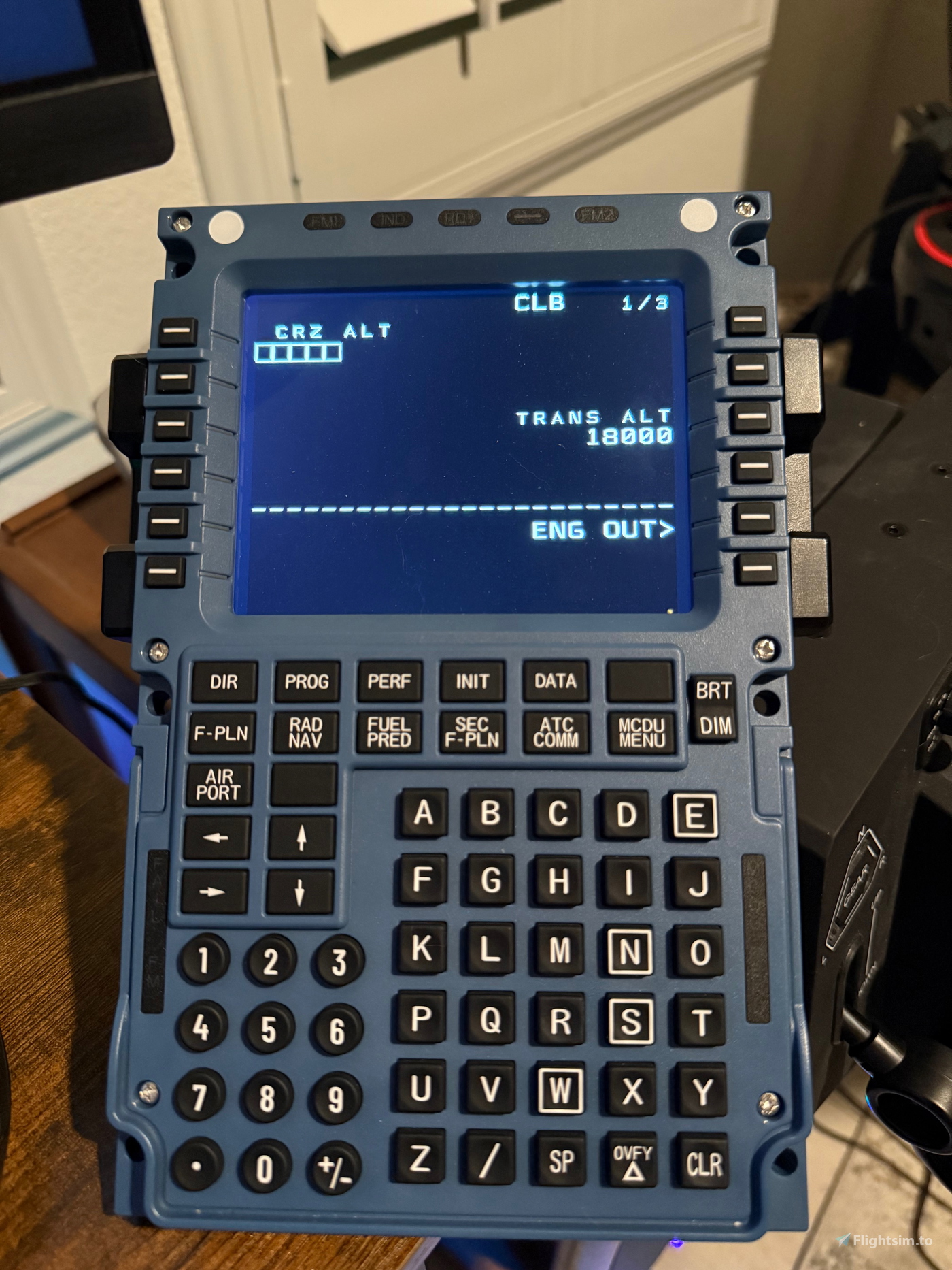 Use Winwing MCDU with PMDG 777-300ER for Microsoft Flight Simulator | MSFS