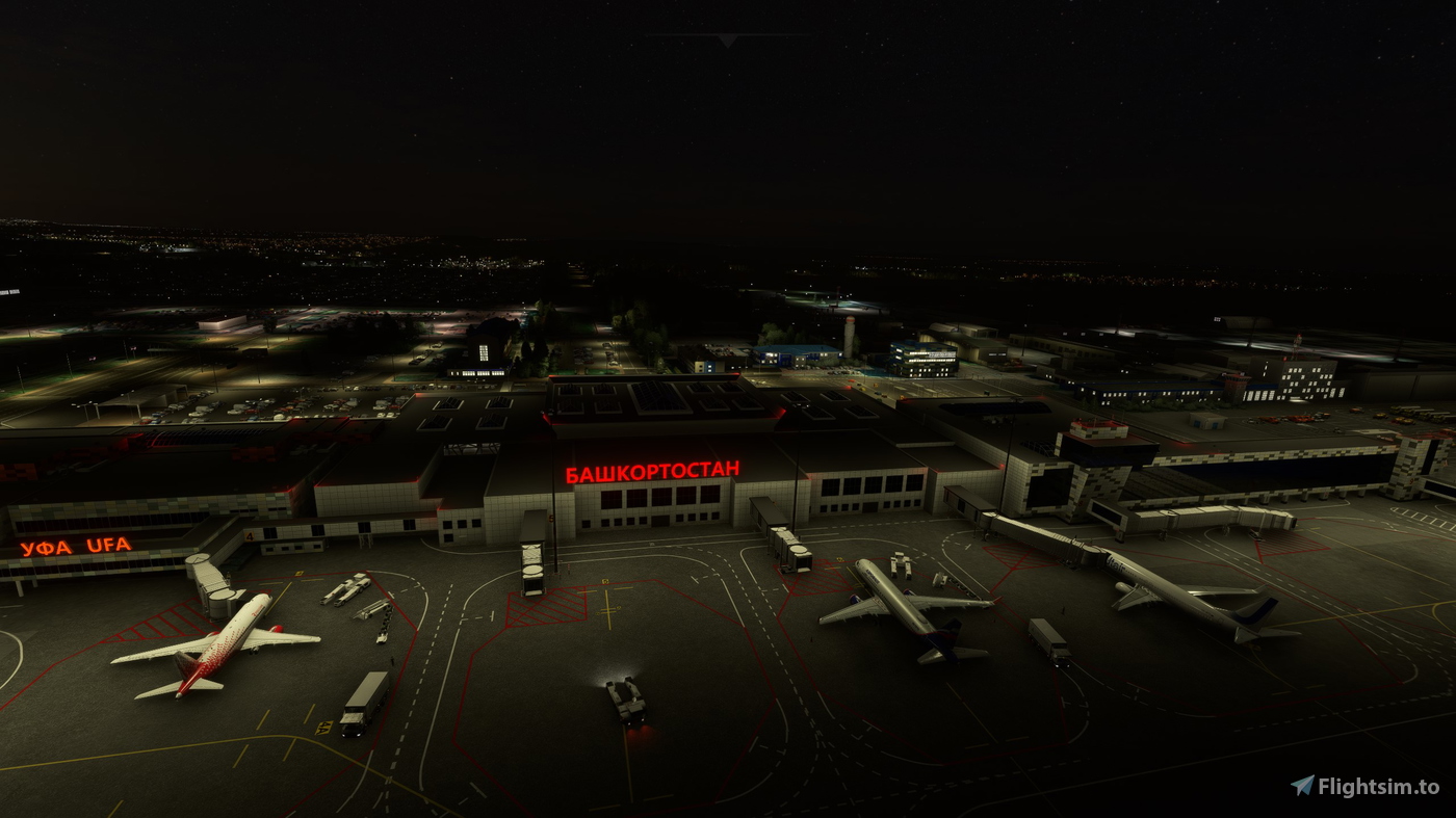 UWUU - Ufa International Airport для Microsoft Flight Simulator | MSFS