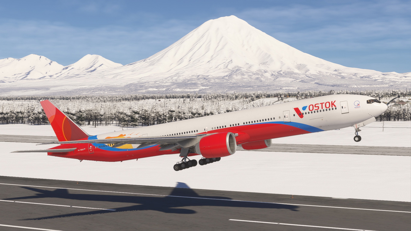VA Vostok | PMDG Boeing 777-300ER (FS2020+FS2024) for Microsoft Flight ...