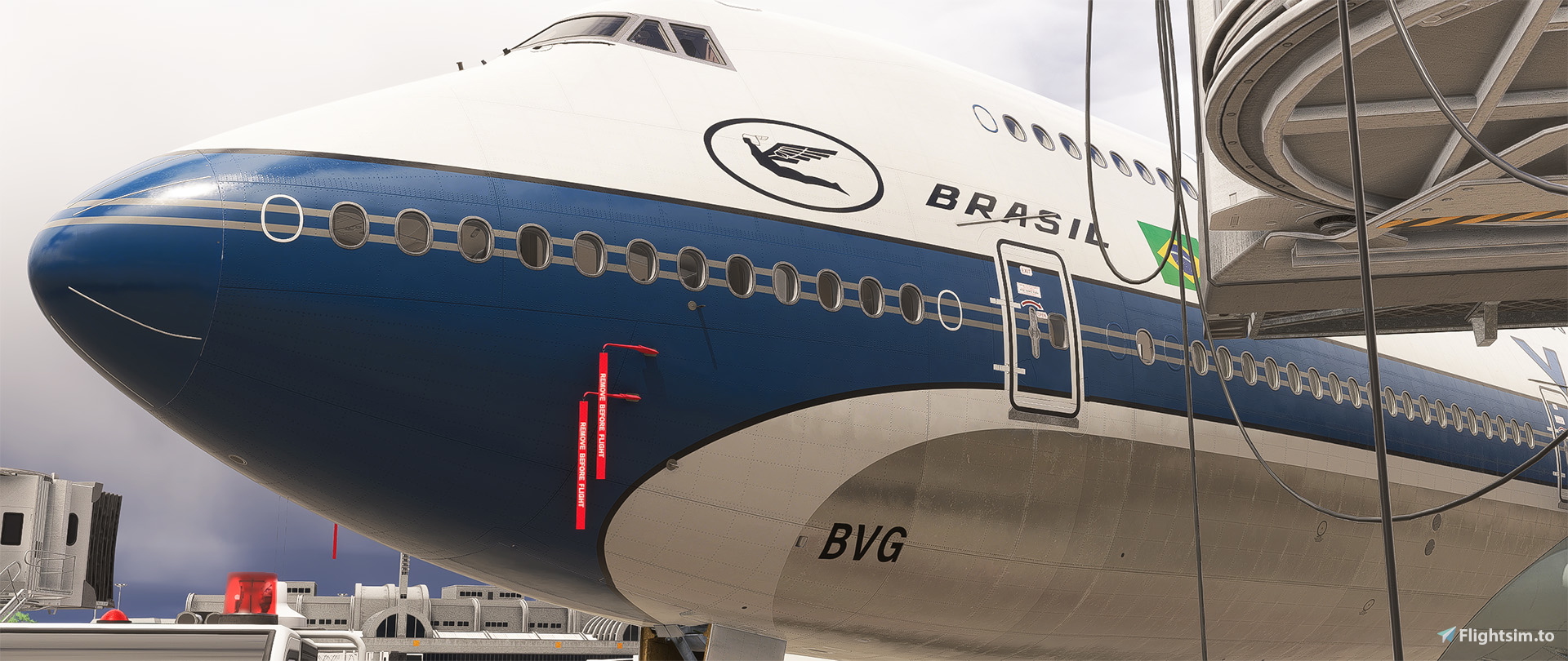 VARIG / Asobo 747-8i / 8K (Fictional Retro Livery) - MSFS Add-on ...