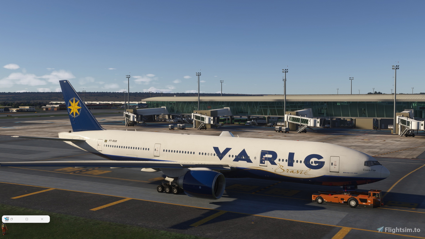 Varig Brasil [Pack Fictional] w/cabin |PMDG 777-200ER for Microsoft ...