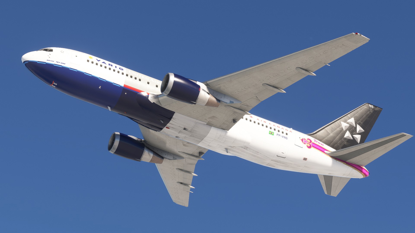 Varig "Star Alliance" PP-VNS für Microsoft Flight Simulator | MSFS