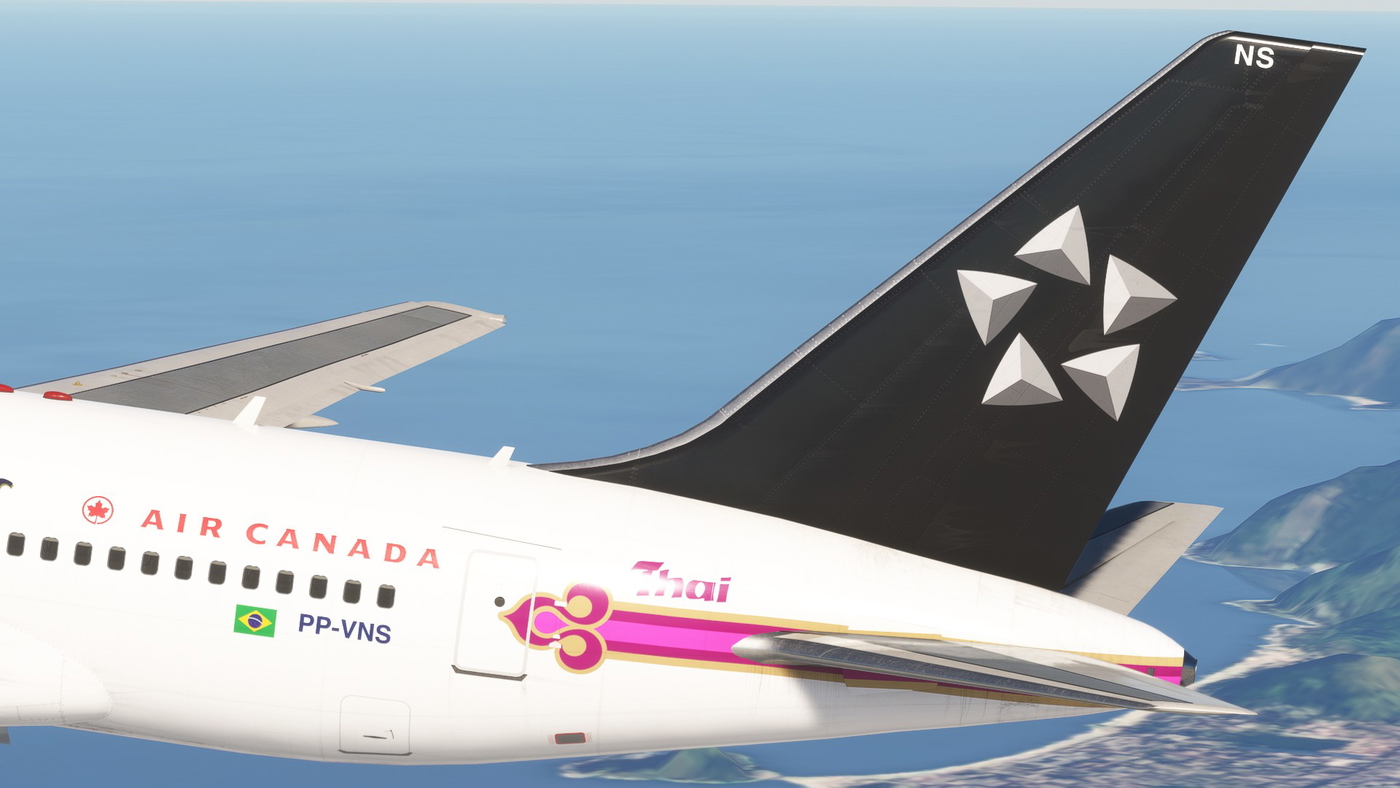 Varig "Star Alliance" PP-VNS für Microsoft Flight Simulator | MSFS