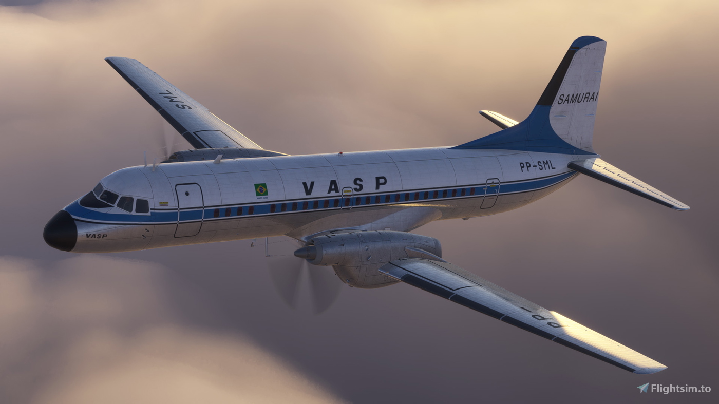 VASP | PP-SML | YS-11 for Microsoft Flight Simulator | MSFS