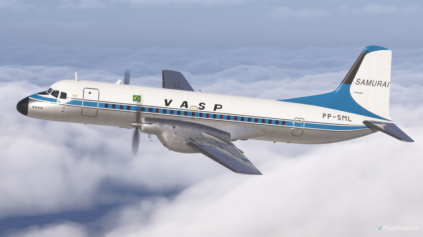 VASP | PP-SML | YS-11 for Microsoft Flight Simulator | MSFS