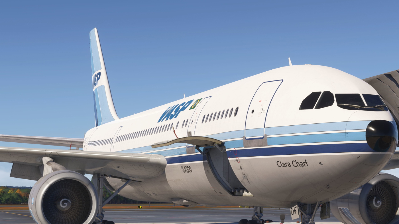 VASP (Clara Charf) [PC-CHF] | IniBuilds A300-600R のために Microsoft Flight ...