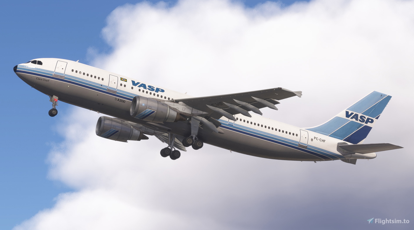 VASP (Clara Charf) [PC-CHF] | IniBuilds A300-600R for Microsoft Flight ...