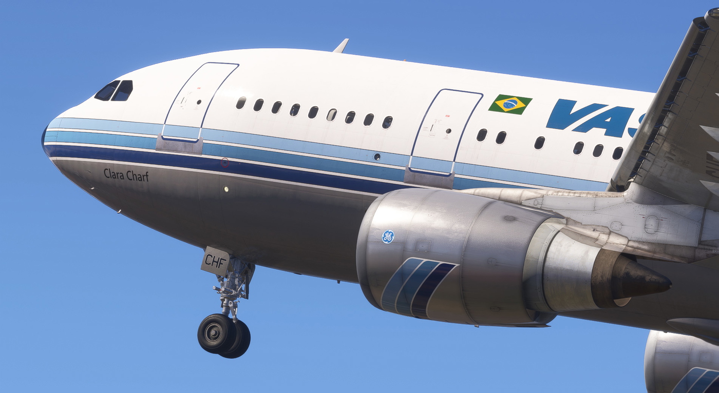 VASP (Clara Charf) [PC-CHF] | IniBuilds A300-600R のために Microsoft Flight ...
