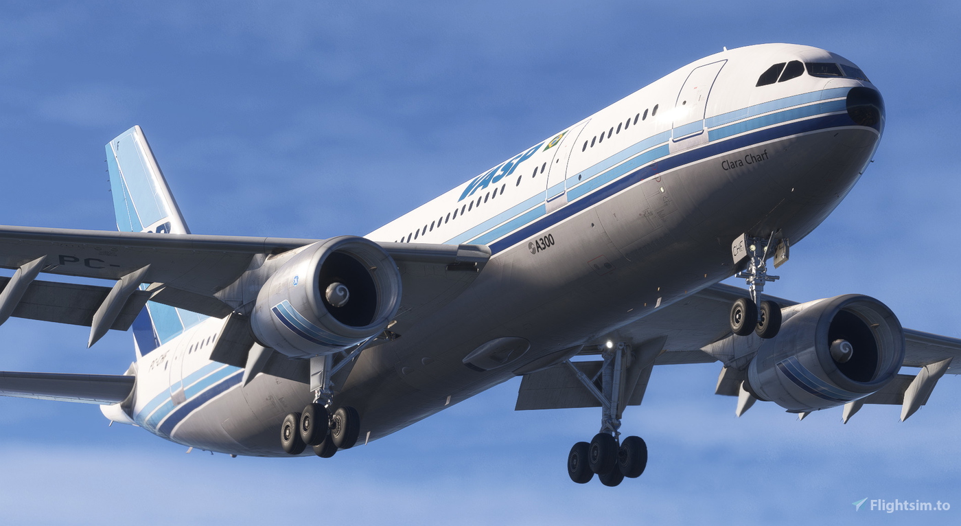 VASP (Clara Charf) [PC-CHF] | IniBuilds A300-600R for Microsoft Flight ...