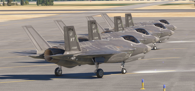 Vermont ANG // IndiaFoxtEcho F-35A 158th FW for Microsoft Flight ...
