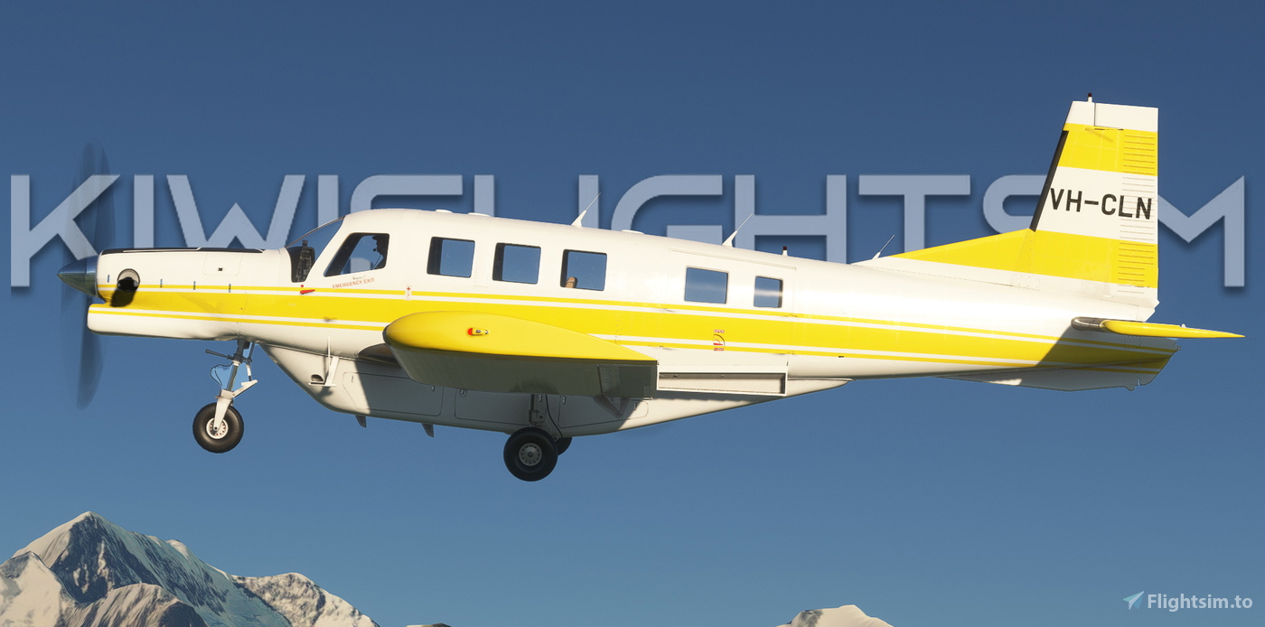 VH-CLN Yellow (Fictional) | ORBX PAC P-750 XSTOL (PAX) [4K] para ...