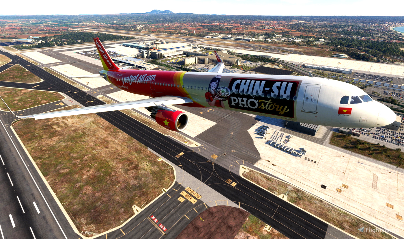 Vietjetair "CHIN-SU" Pho Story | Fenix A321 CFM Sharklet | w/Cabin | 4K ...