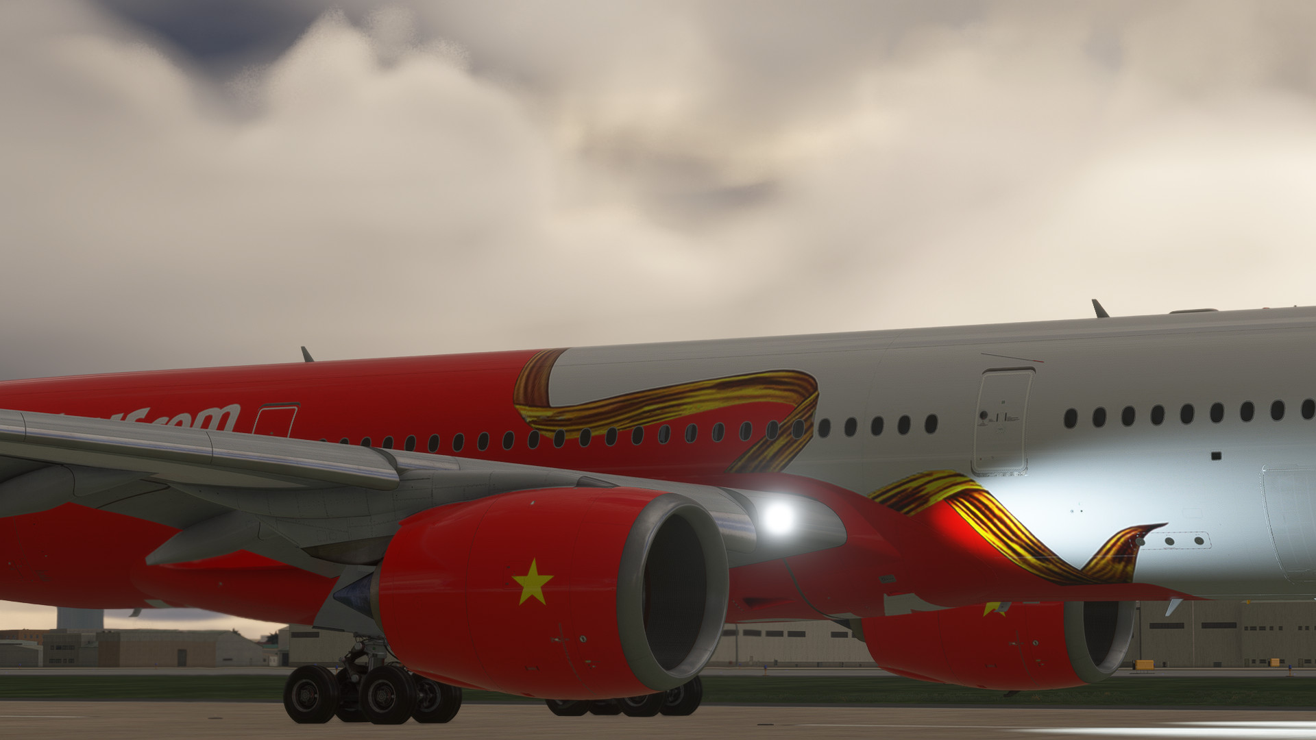 VietjetAir Livery A350-900 (VJC) | 4K Texture - MSFS Add-on - Flightsim.to