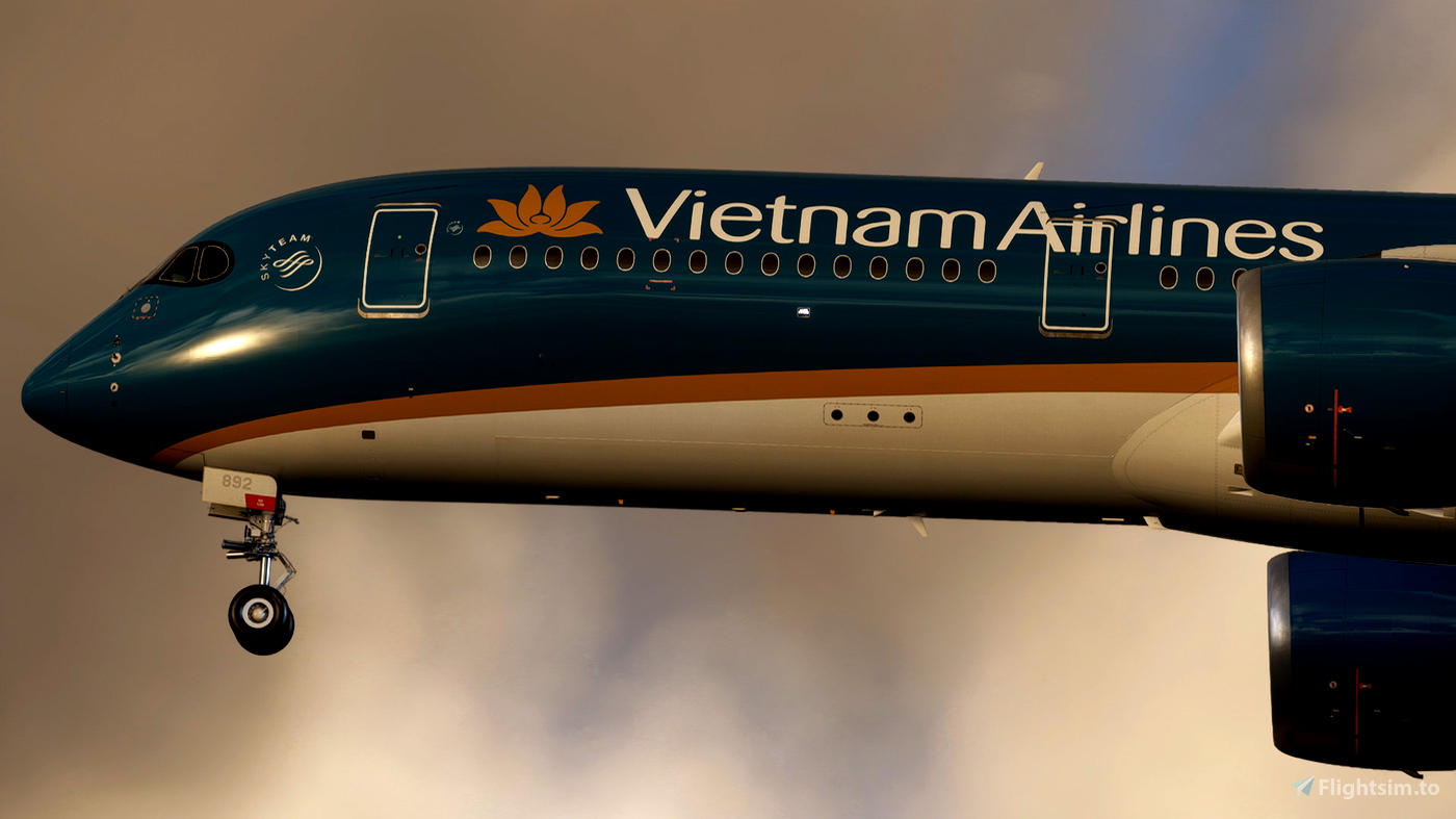 Threads - Vietnam Airlines [VN-A892] - IniBuilds A350-900 for Microsoft ...