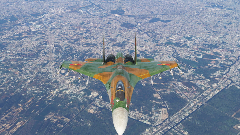 DC Designs SU-27 Flanker Liveries for Microsoft Flight Simulator | MSFS