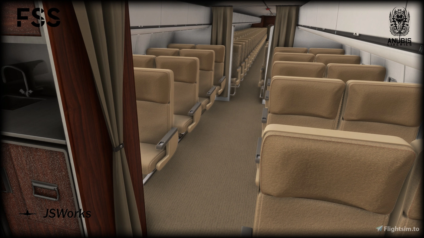 VIP Pack 2 (Fictional) w/Cabin | FSS 727 Pax para Microsoft Flight ...