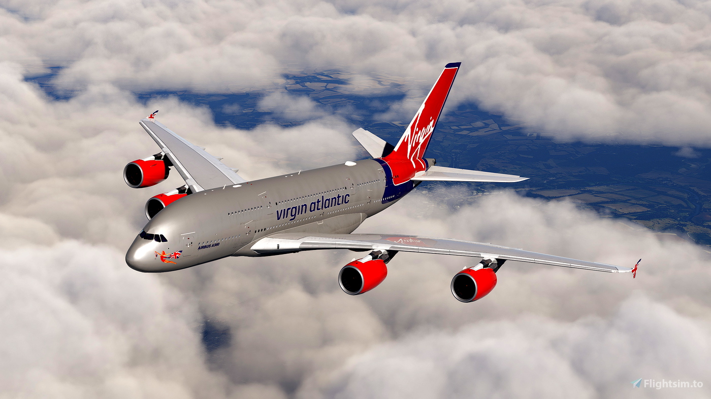 Threads - Virgin Atlantic ("Silver Dream Machine" Livery) - FlyByWire ...