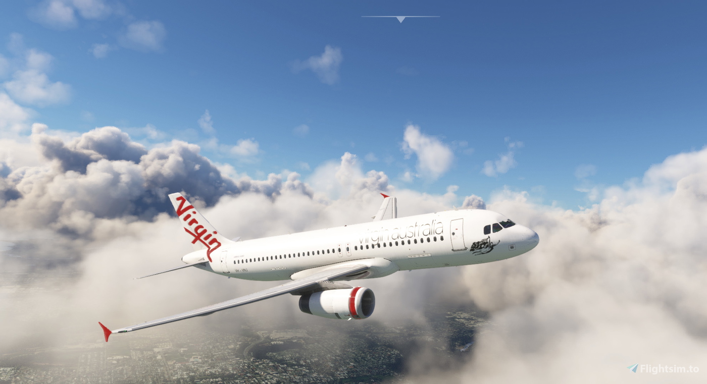 Virgin Australia livery for the LatinVFR A320ceo IAE for Microsoft ...