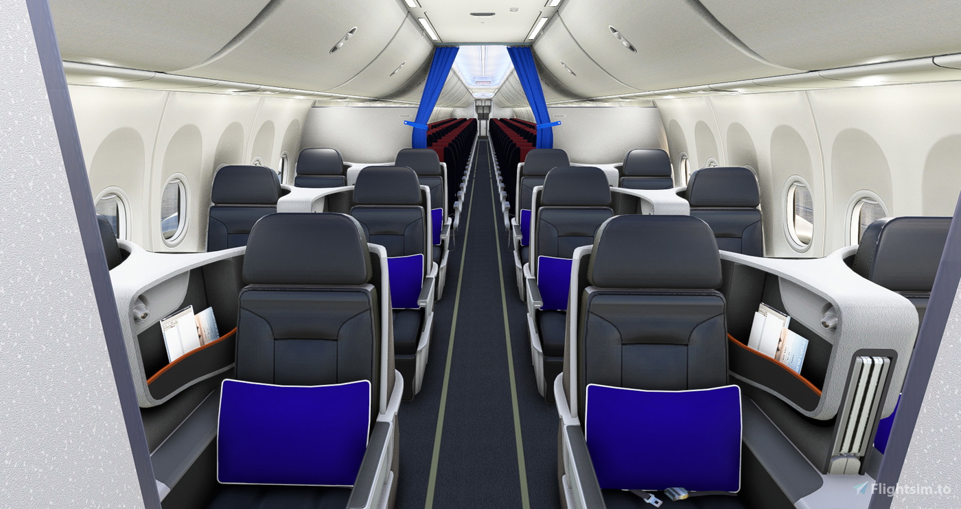 Virgin Australia VH-8IA W/ Cabin - iFly 737 Max 8 のために Microsoft Flight ...