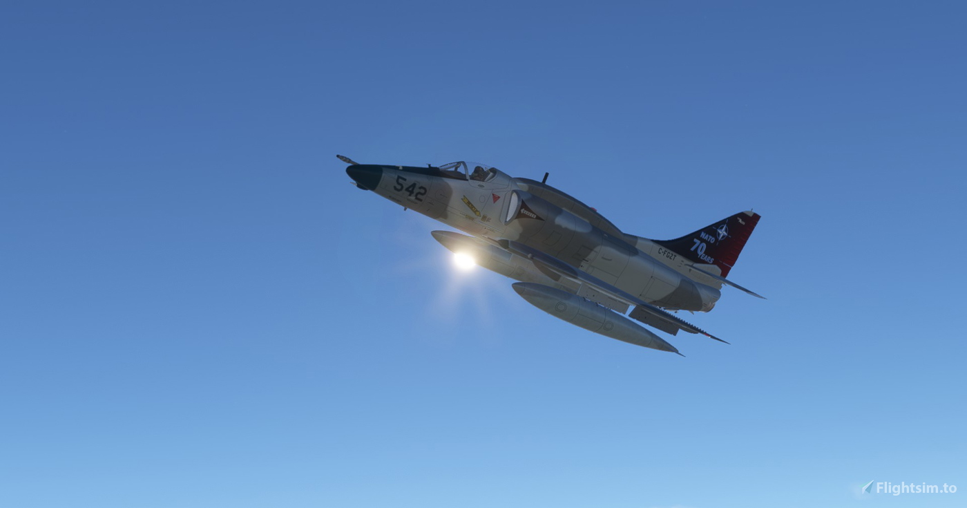 Virtavia - A-4 Skyhawk - Top Aces - C-FGZT for Microsoft Flight ...